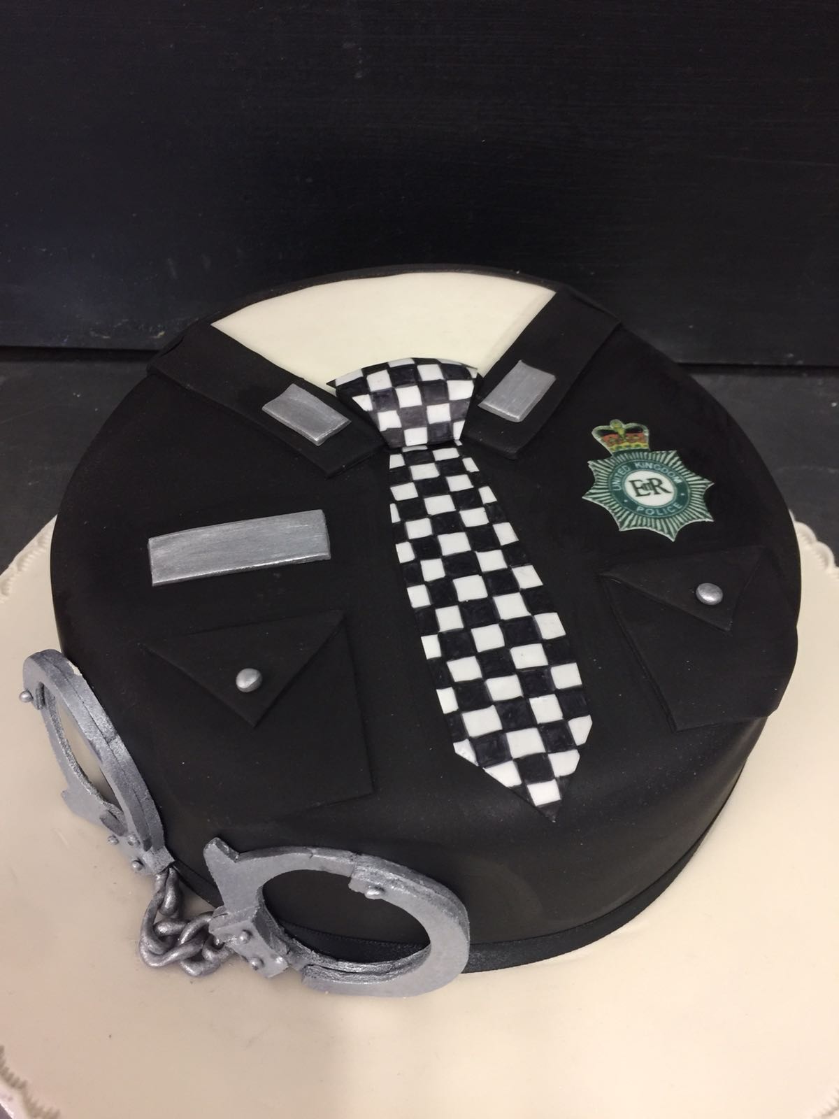 Police officer cake - Peter Herd